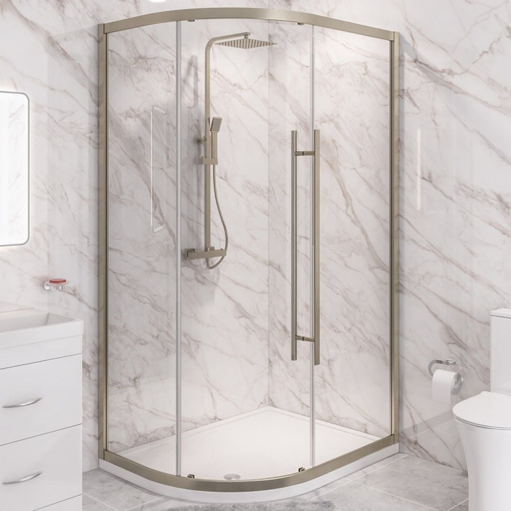 Eastbrook Vantage 2000 Offset Quadrant Shower Enclosure 1200mm X 900mm