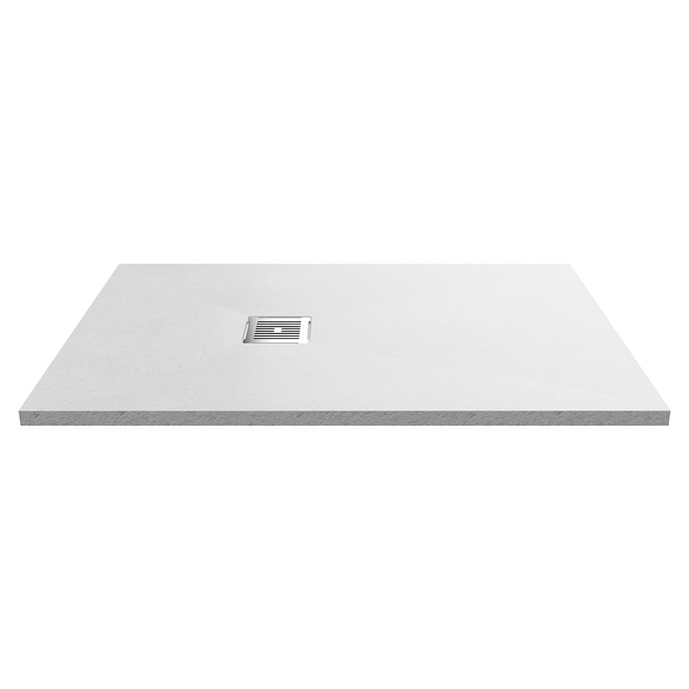 Hudson Reed Slimline Rectangular Shower Tray 1200mm X 900mm White